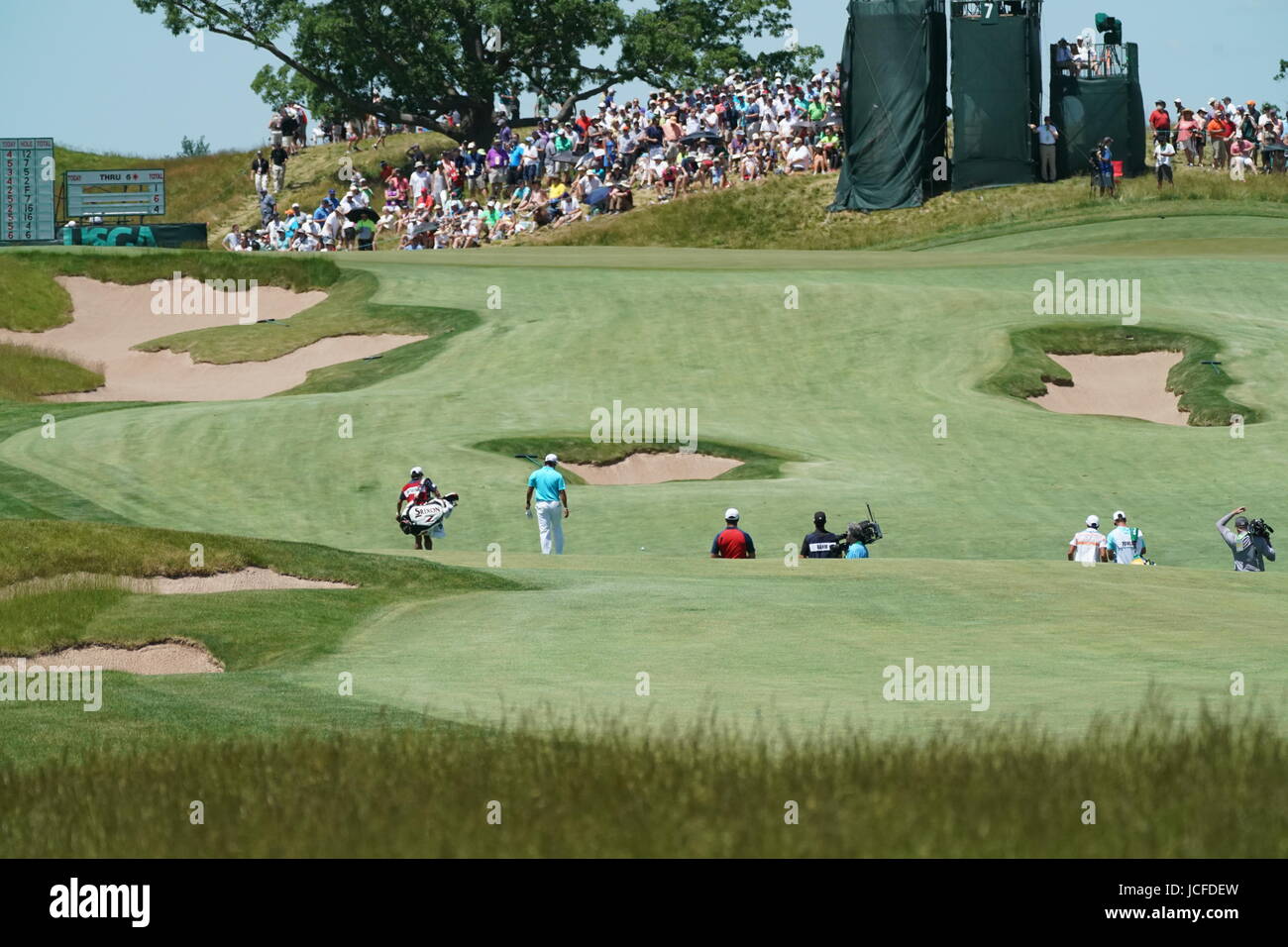 Erin, Wisconsin, USA. 15th June, 2017. (L-R) Daisuke Shindo, Hideki ...