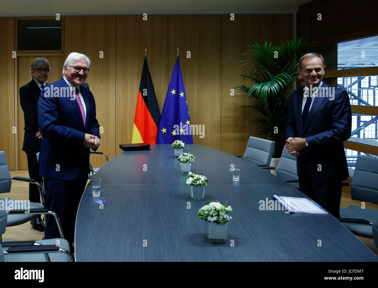 Brussels, Belgium. 16th June, 2017. The European Council President ...