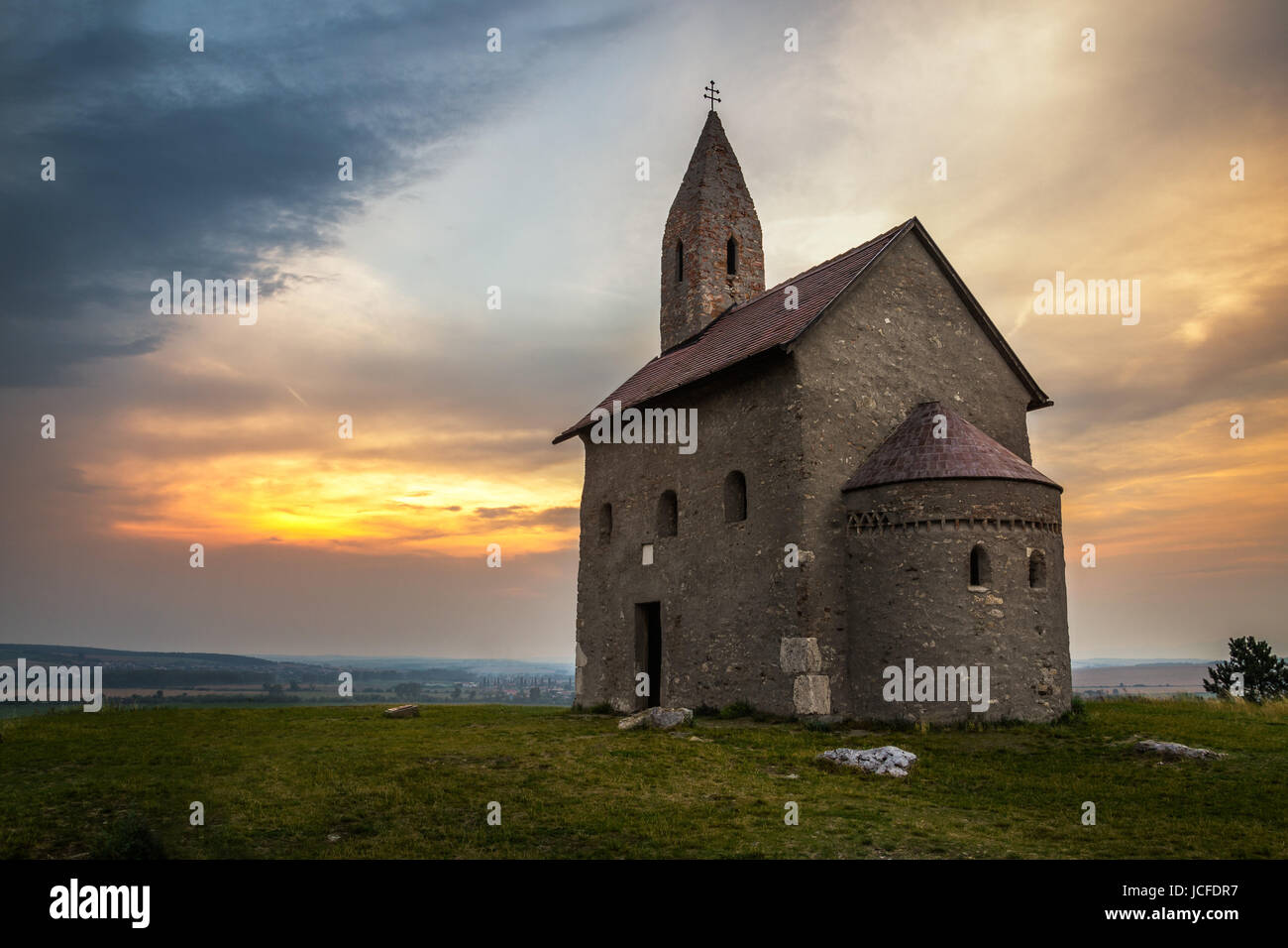 Old Roman Catholic Church of St. Michael the Archangel on the Hill at ...