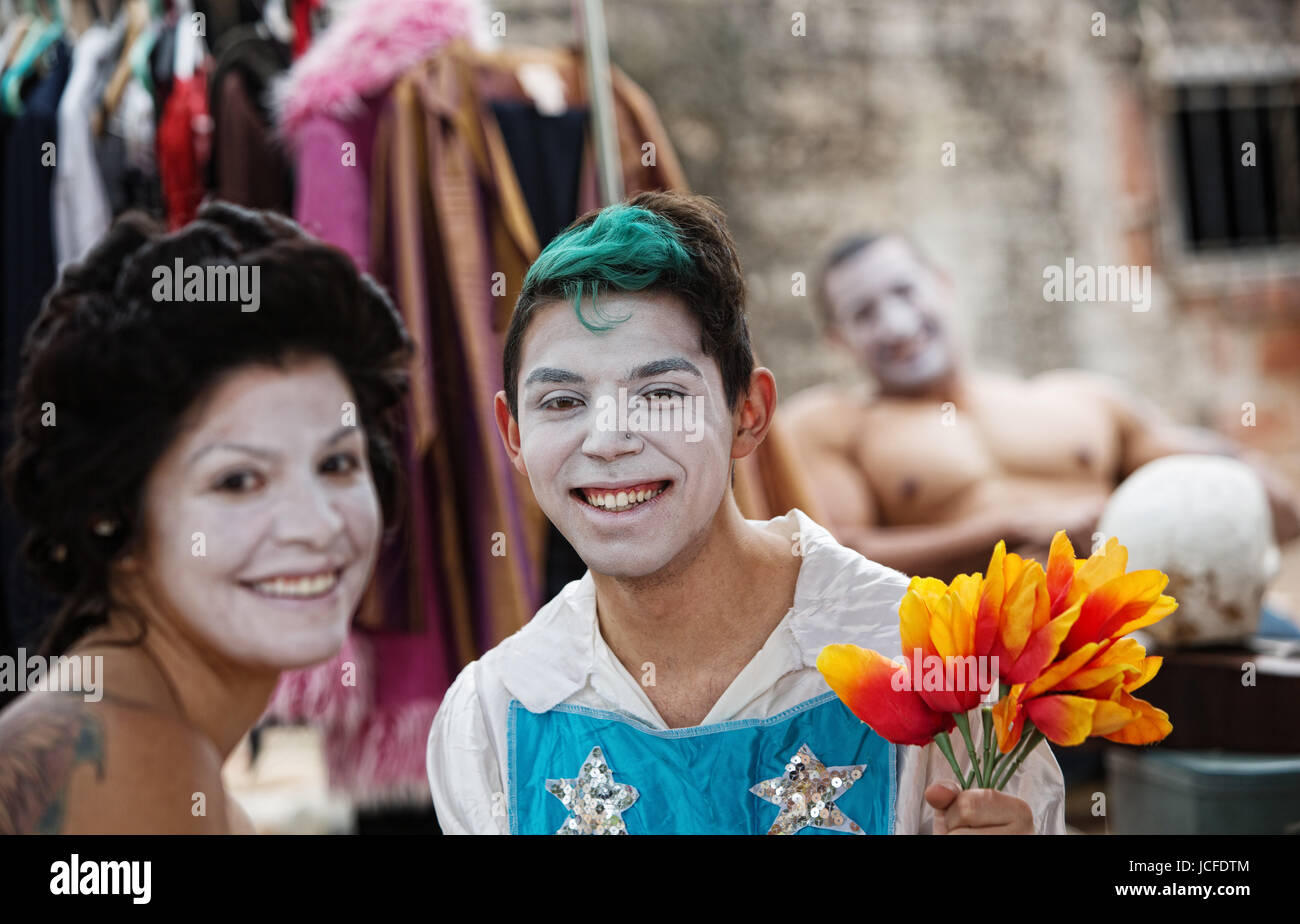 Adult clowns hi-res stock photography and images - Alamy