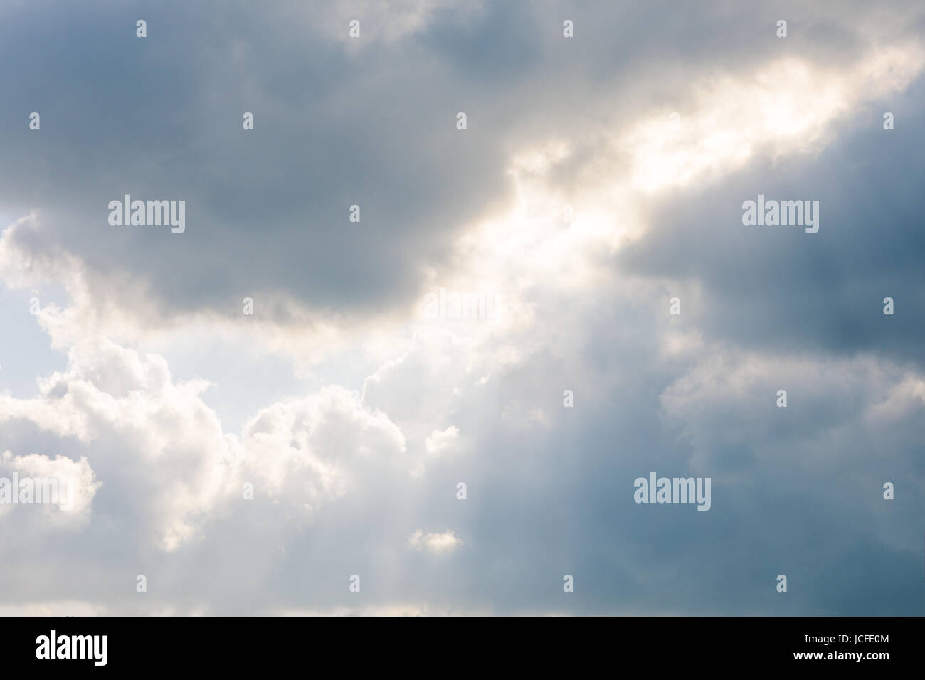 cloudscape in clear daytime, sunshine Stock Photo - Alamy