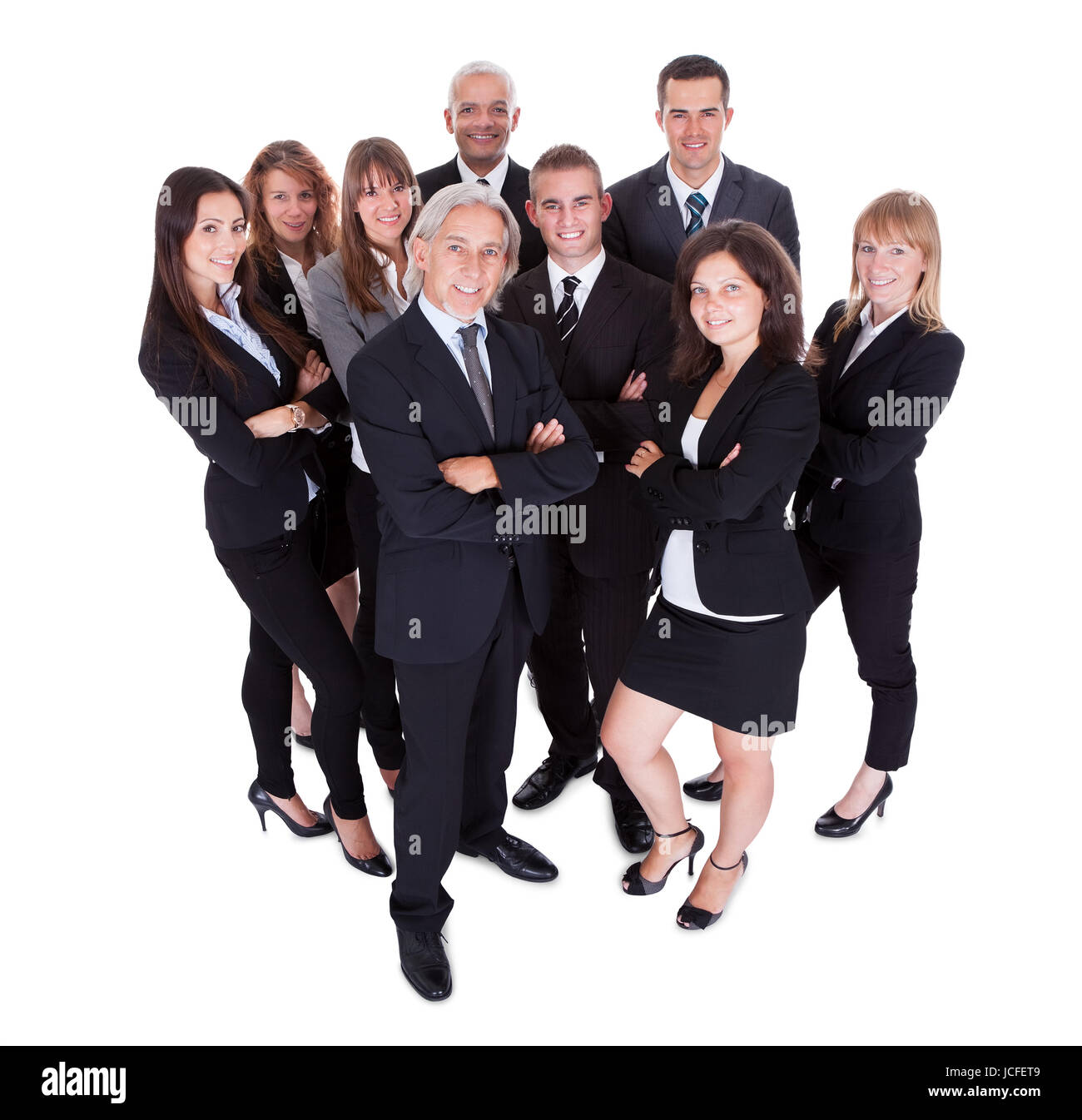 Manager staff standing office lineup hi-res stock photography and ...