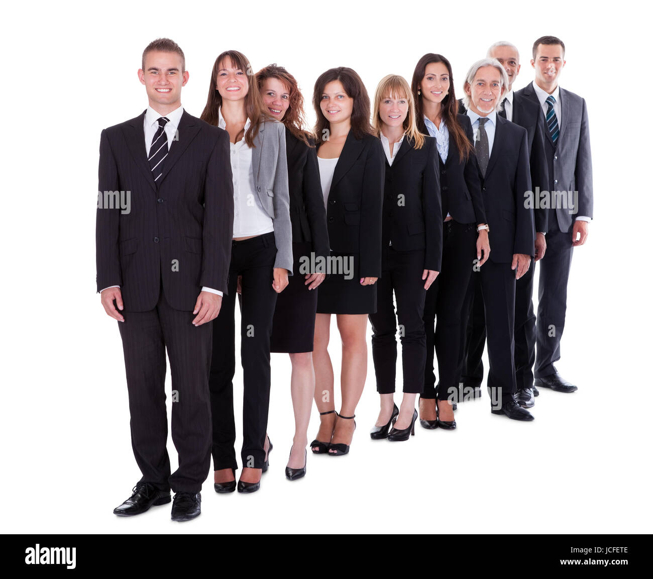 Staggered working Cut Out Stock Images & Pictures - Alamy
