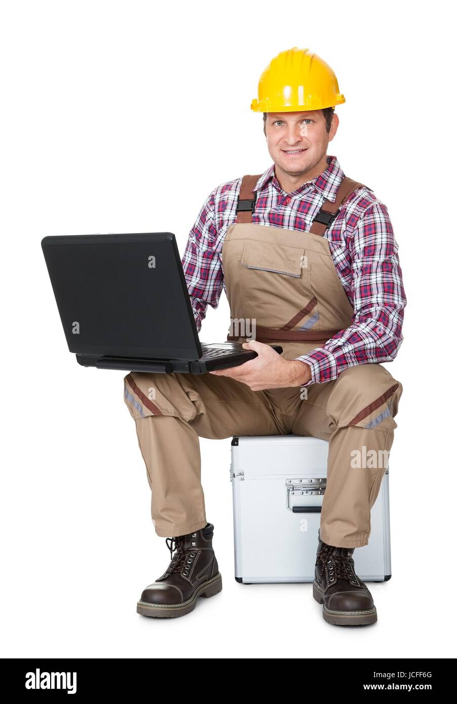 Senior citizen using technology Cut Out Stock Images & Pictures - Alamy