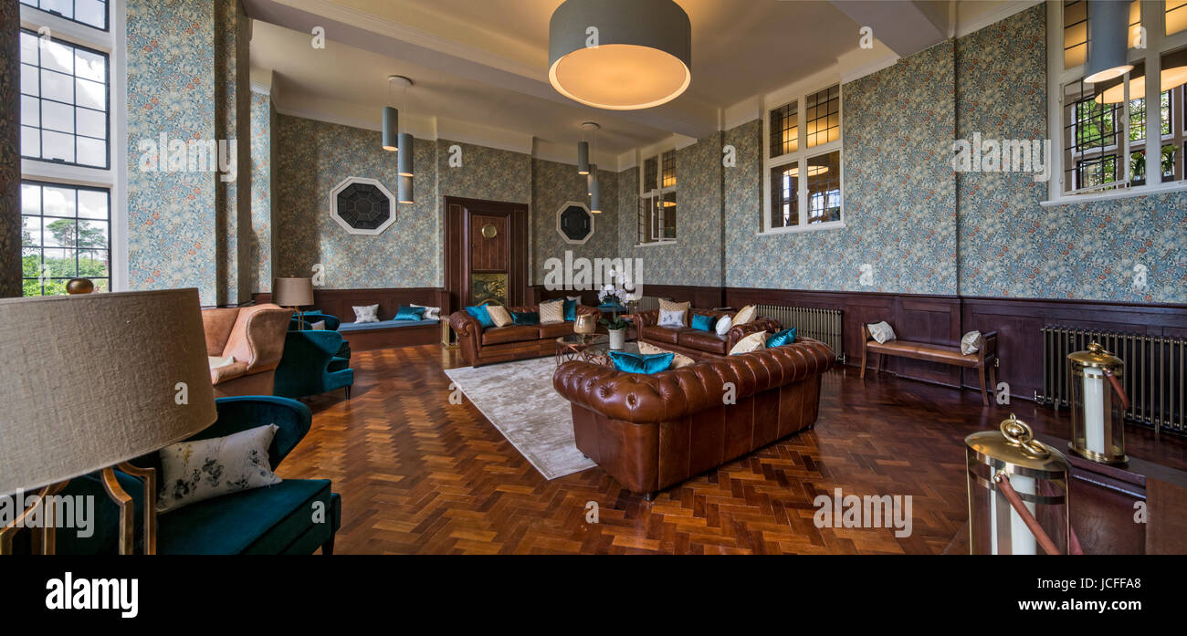 Residents' communal lounge. King Edward VII Estate Apartments, Midhurst ...