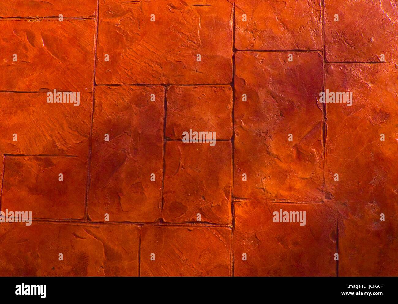 Background Pattern, Orange Stone Floor Background or Texture Stock ...