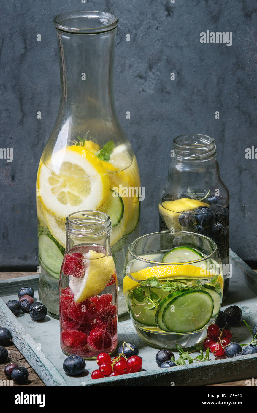 Citrus cucumber sassy water Stock Photo - Alamy
