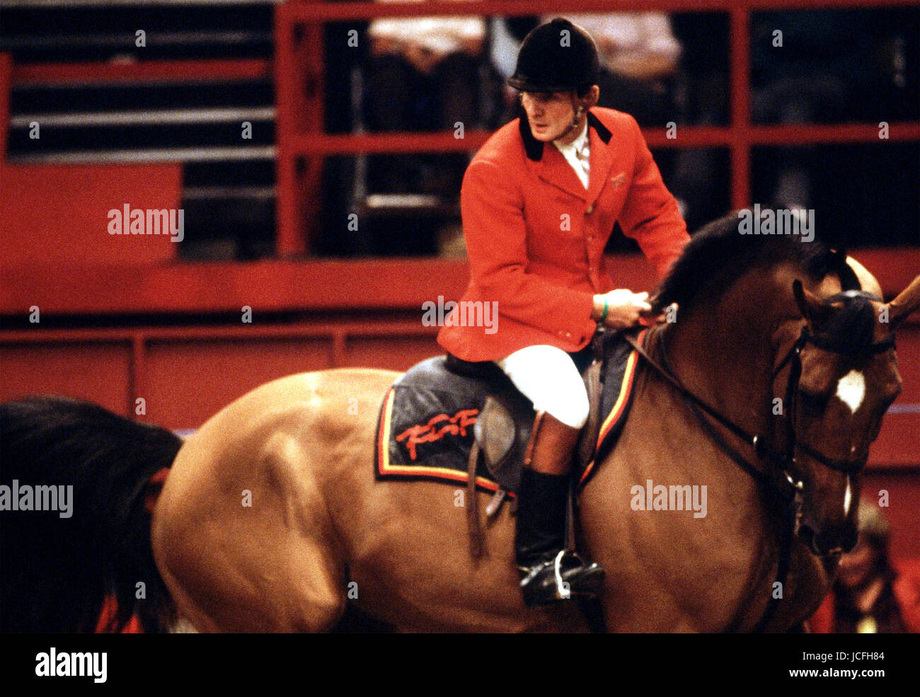 Joe Turi at the Horse of the Year Show at Wembley 1984 Jozsef Turi ...
