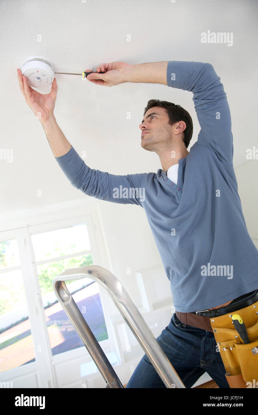 Fire alarm inside hi-res stock photography and images - Alamy