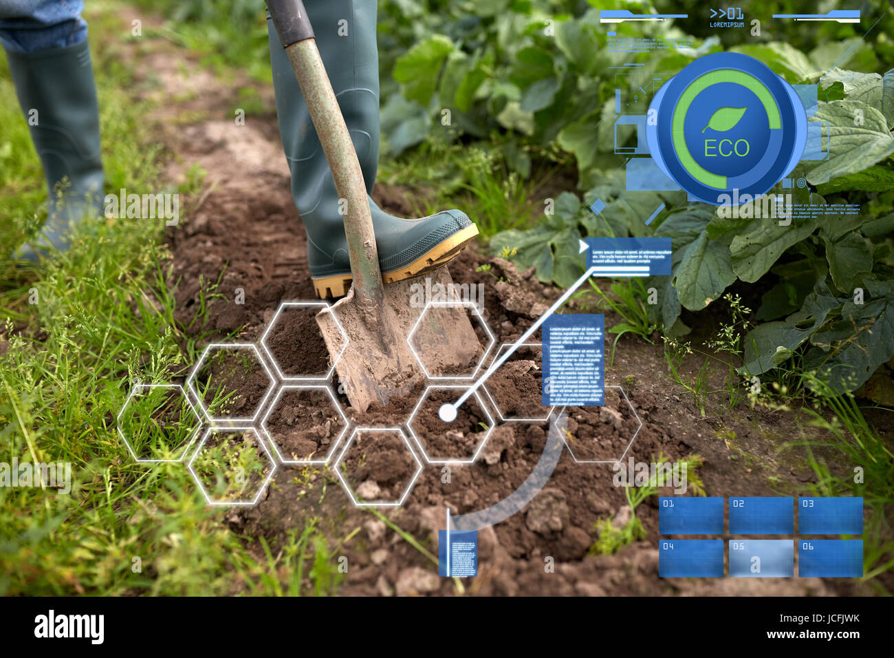 Digging farming hi-res stock photography and images - Alamy