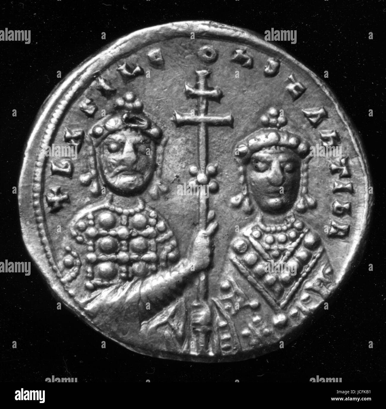 Basil I, the Macedonian, Byzantine Emperor (811-886 Stock Photo - Alamy