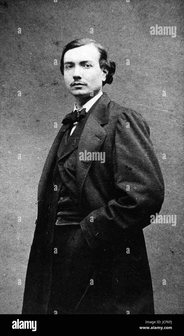 Portrait of Auguste-Jean-Marie Vermorel (1841-1871), French journalist ...