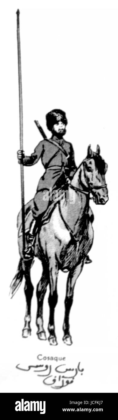 Allied armies : Cossack World War I Stock Photo - Alamy