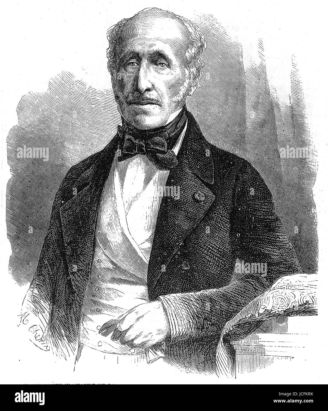 Count Auguste Flahaut de la Billarderie (1785-1870). Natural son of ...