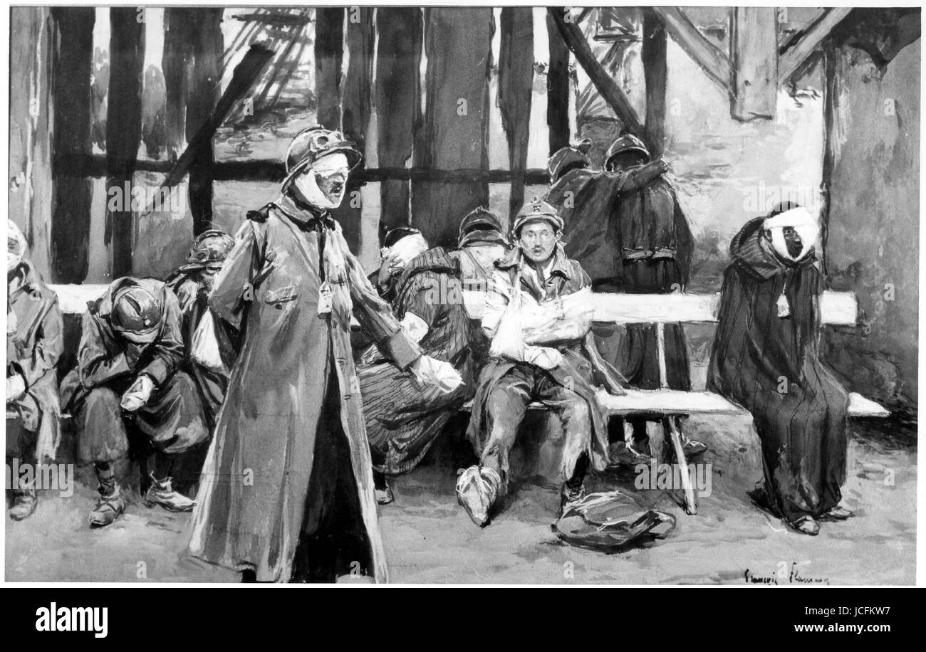 War injuries wwi hi-res stock photography and images - Alamy