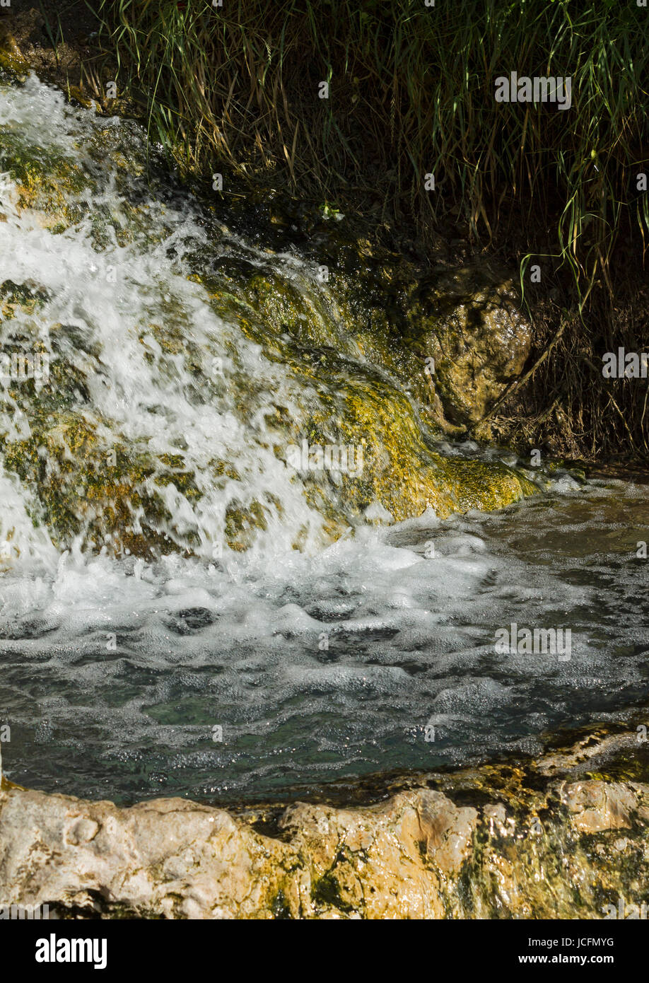 Natural source of mineral curative water in Pyatigorsk,Northern ...