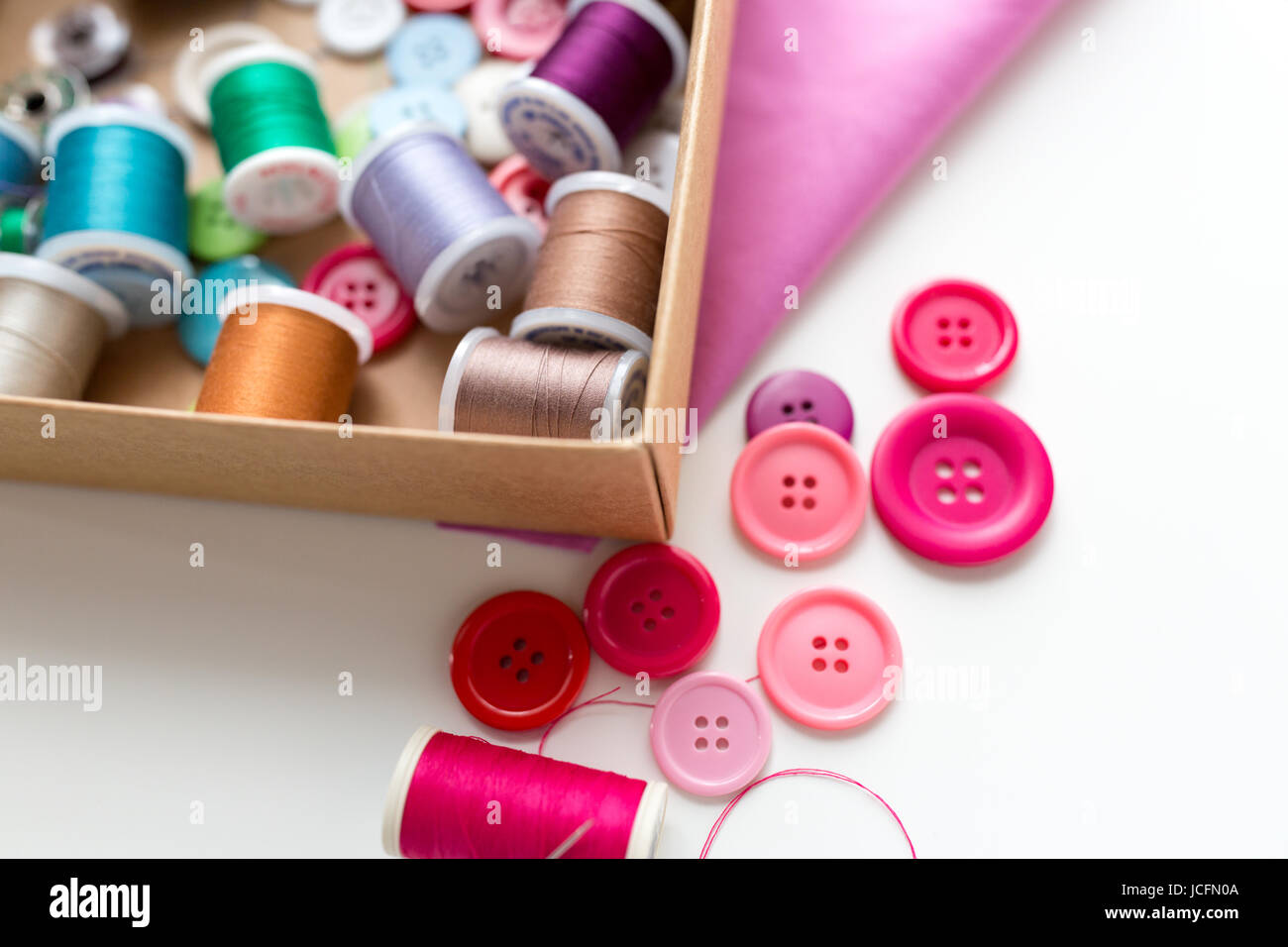 Sewing sew box hi-res stock photography and images - Alamy