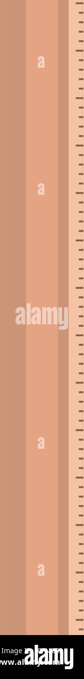 white background with colorful silhouette of ruler icon Stock Vector ...