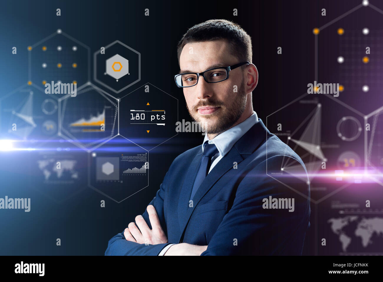 Businessman marketing hologram concept hi-res stock photography and ...
