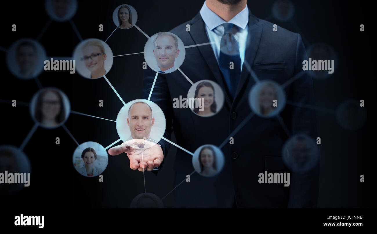 Network contacts hi-res stock photography and images - Alamy