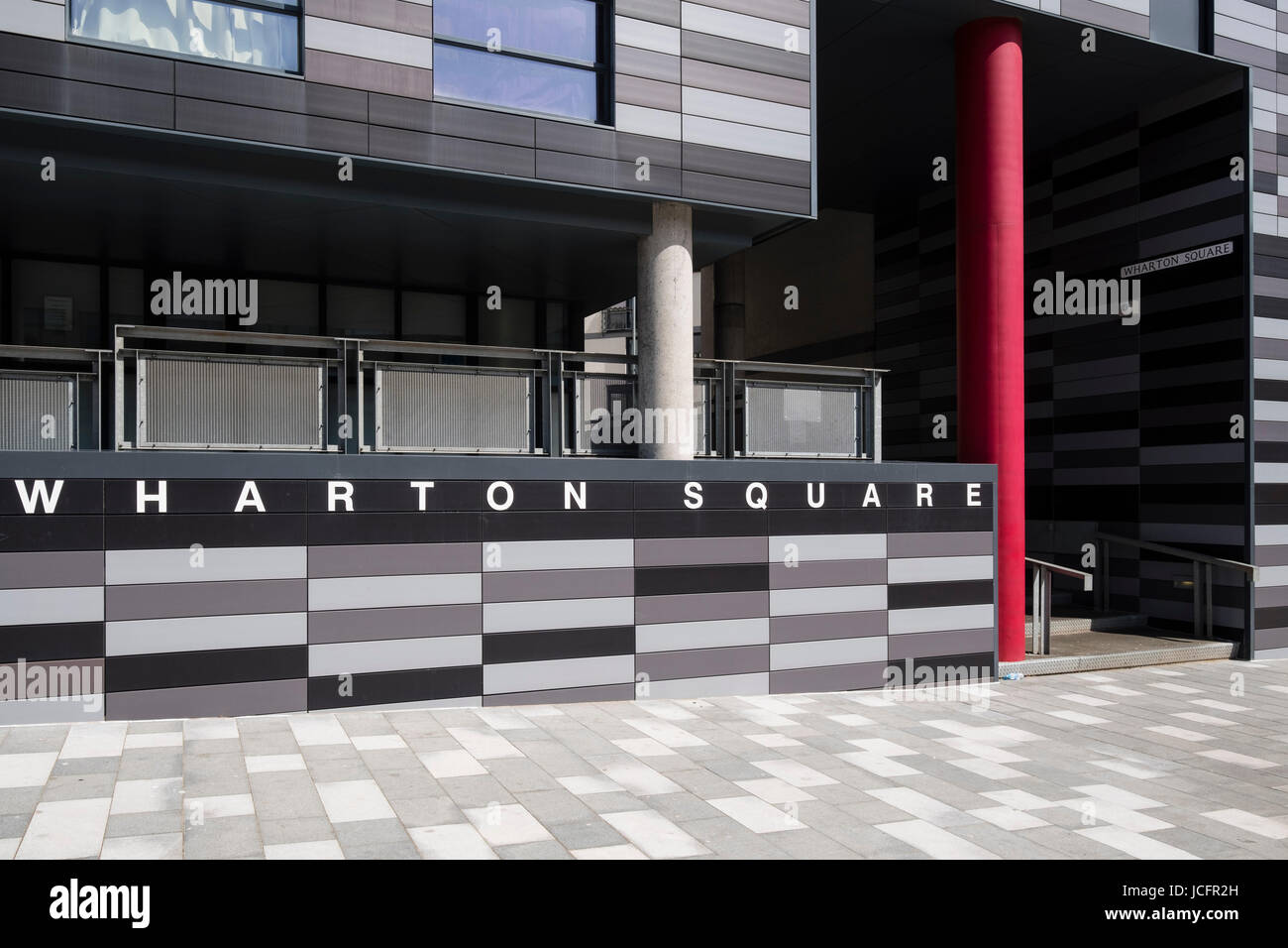 Exterior of Wharton Square new affordable housing in Edinburgh ...