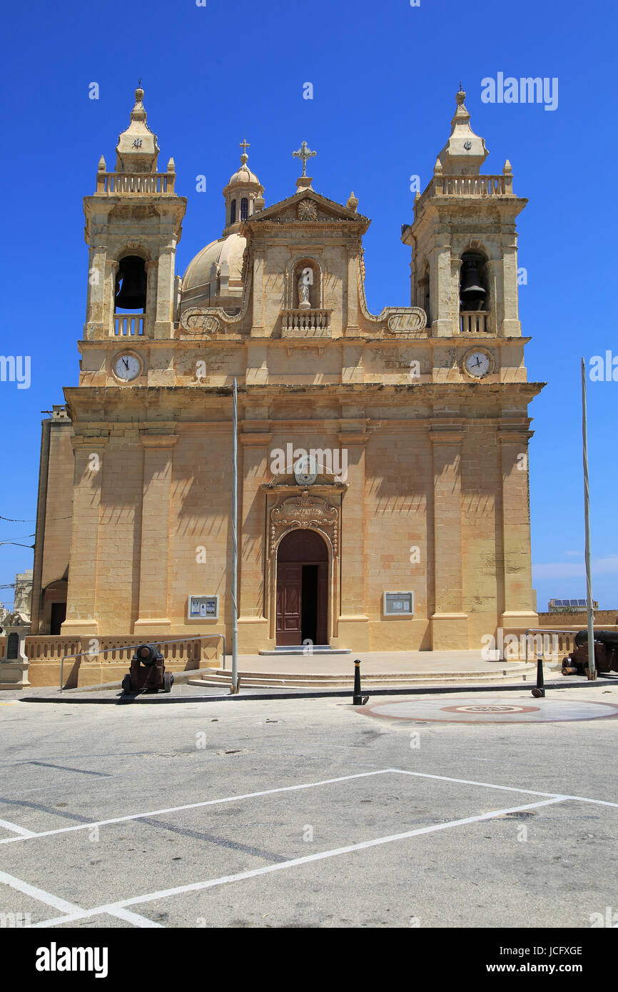 Seventeenth century Baroque architecture St Philip of Agira parish ...