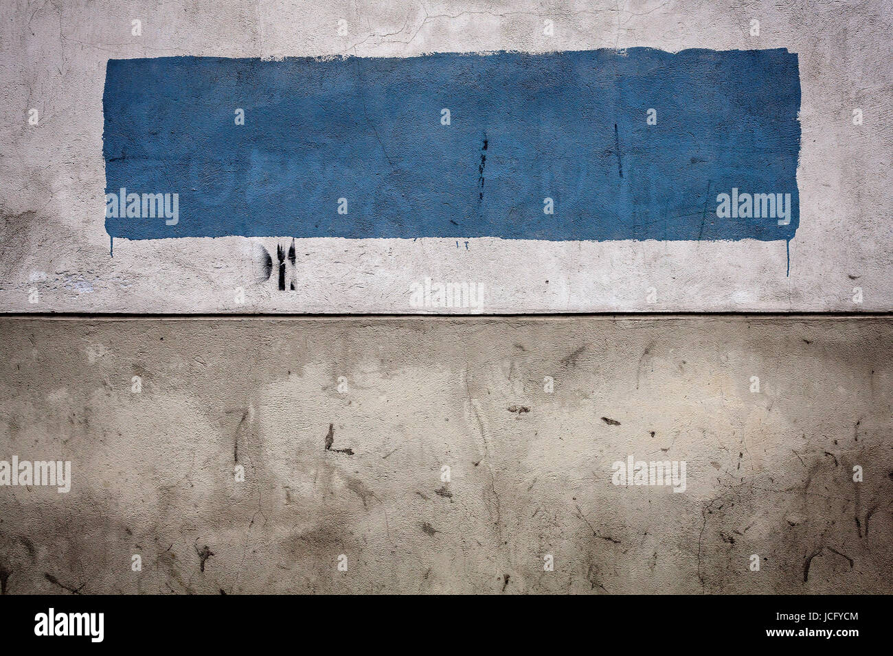 Old cement wall with painted up graffiti Stock Photo - Alamy