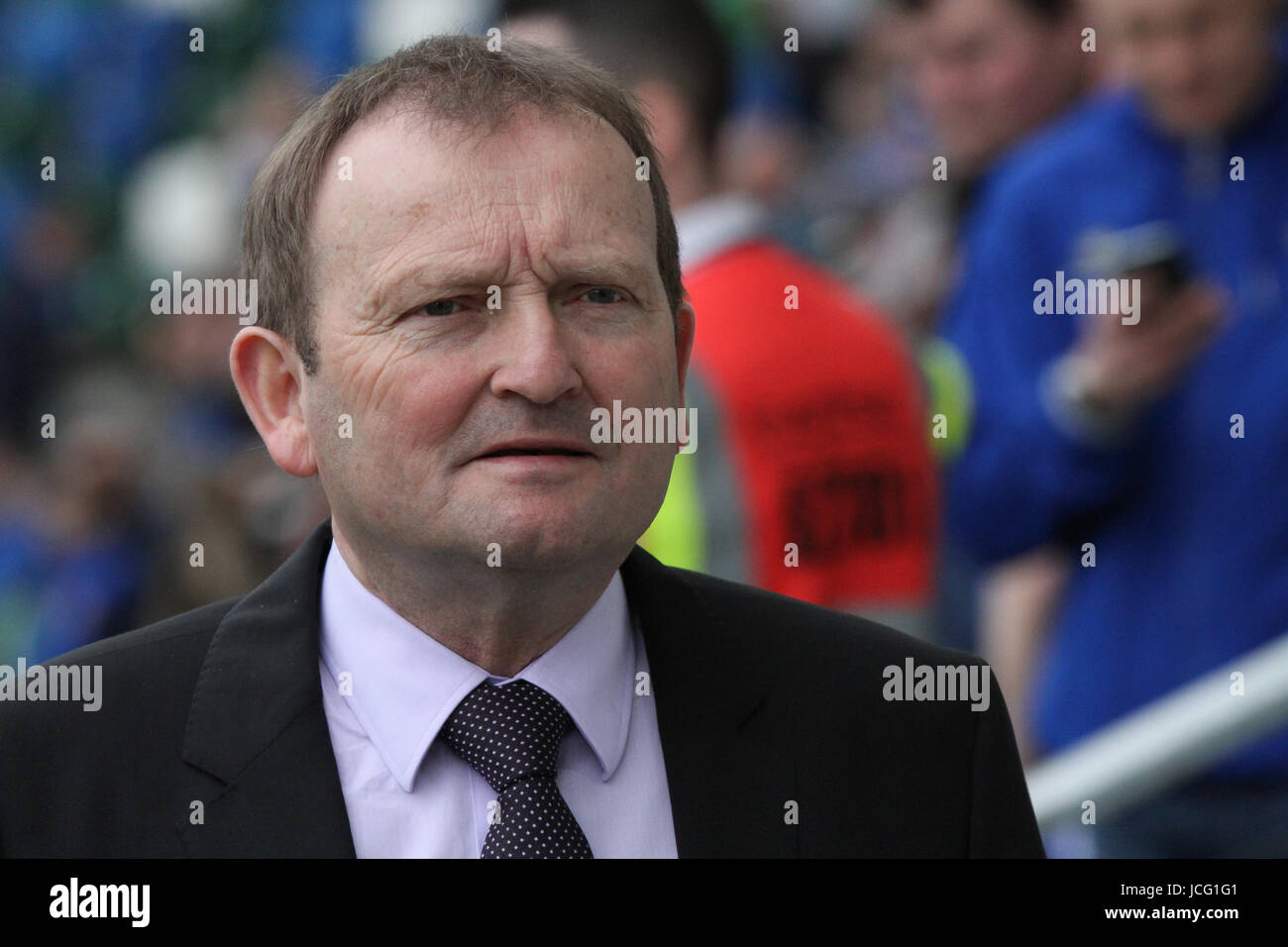 David martin irish football association president hi-res stock ...