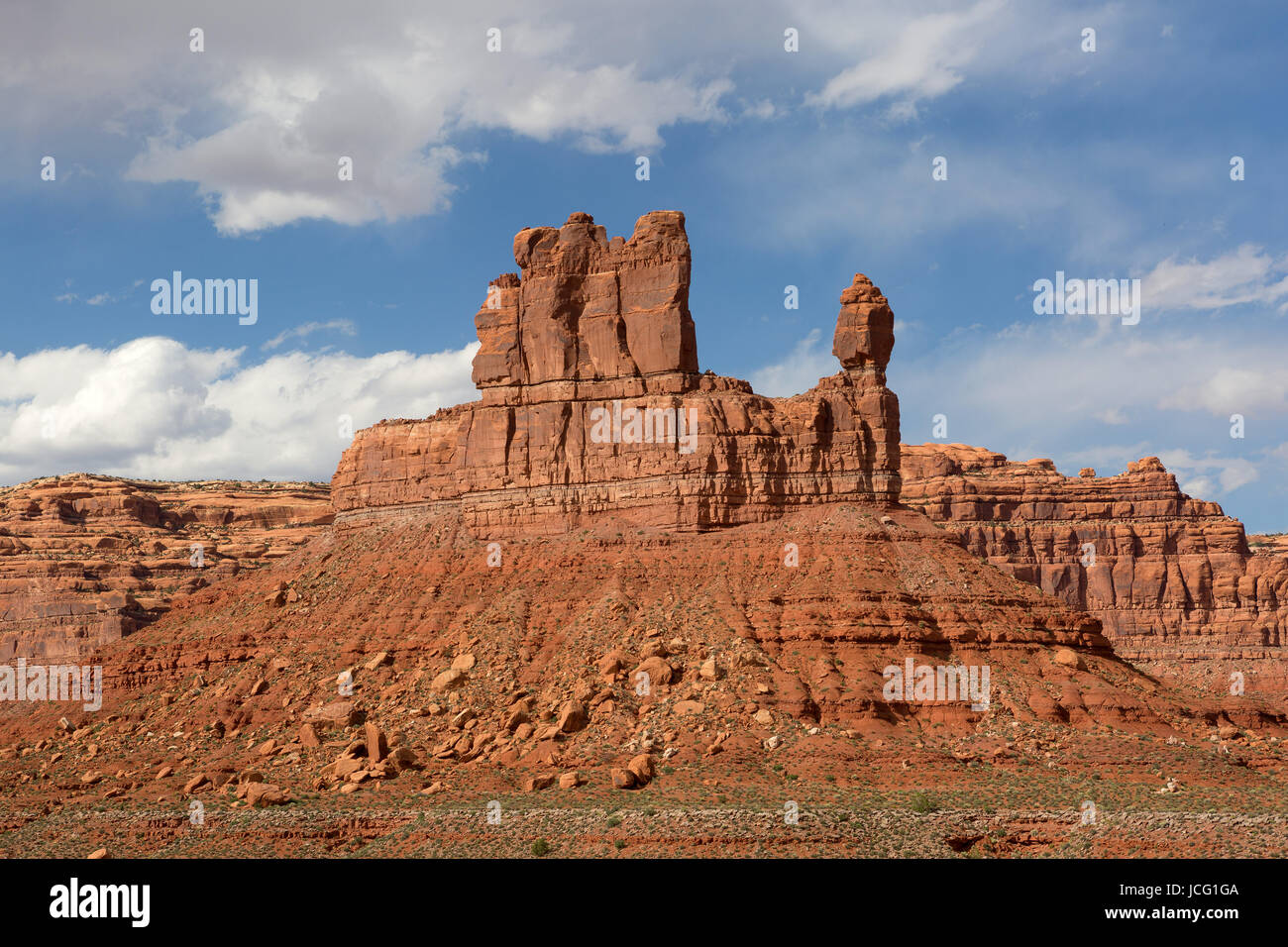 sandstone mesa in the Valley of the Dead Stock Photo - Alamy