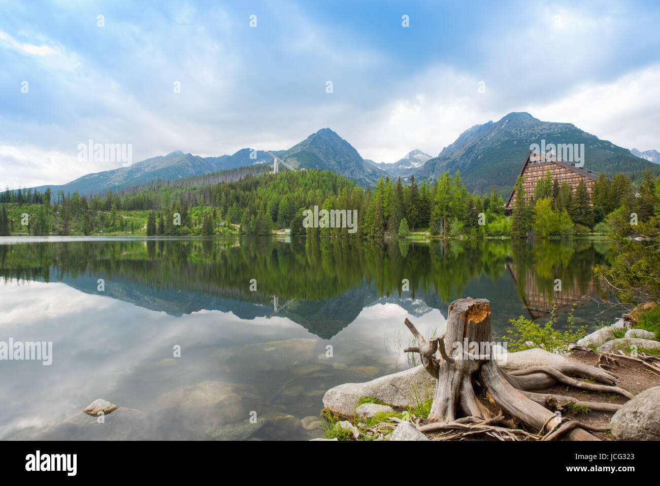 Strbske Pleso, Slovakia (High Tatras Stock Photo - Alamy