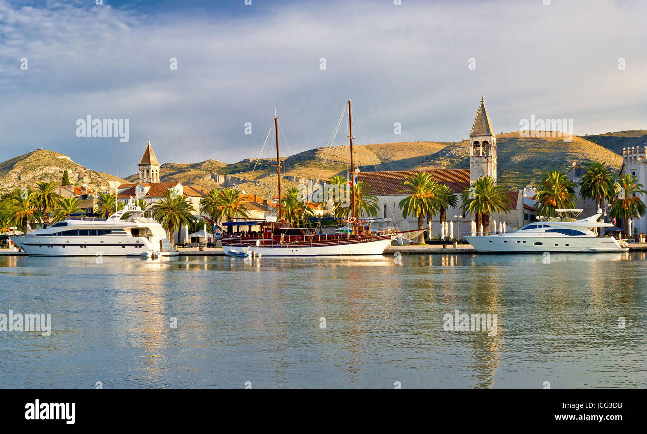UNESCO town of Trogir waterfront Stock Photo - Alamy