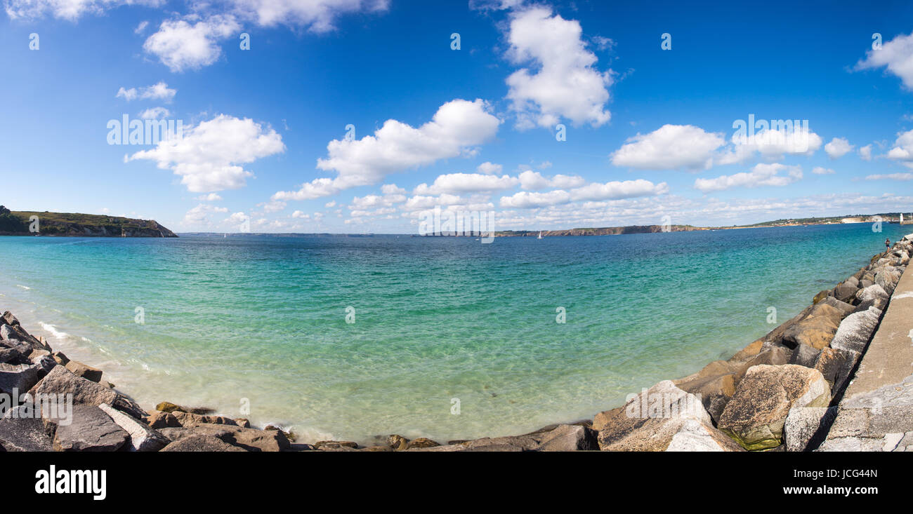 Crozon peninsula brittany aerial hi-res stock photography and images ...