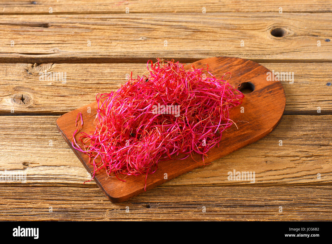 Raw food - Red beet sprouts Stock Photo - Alamy