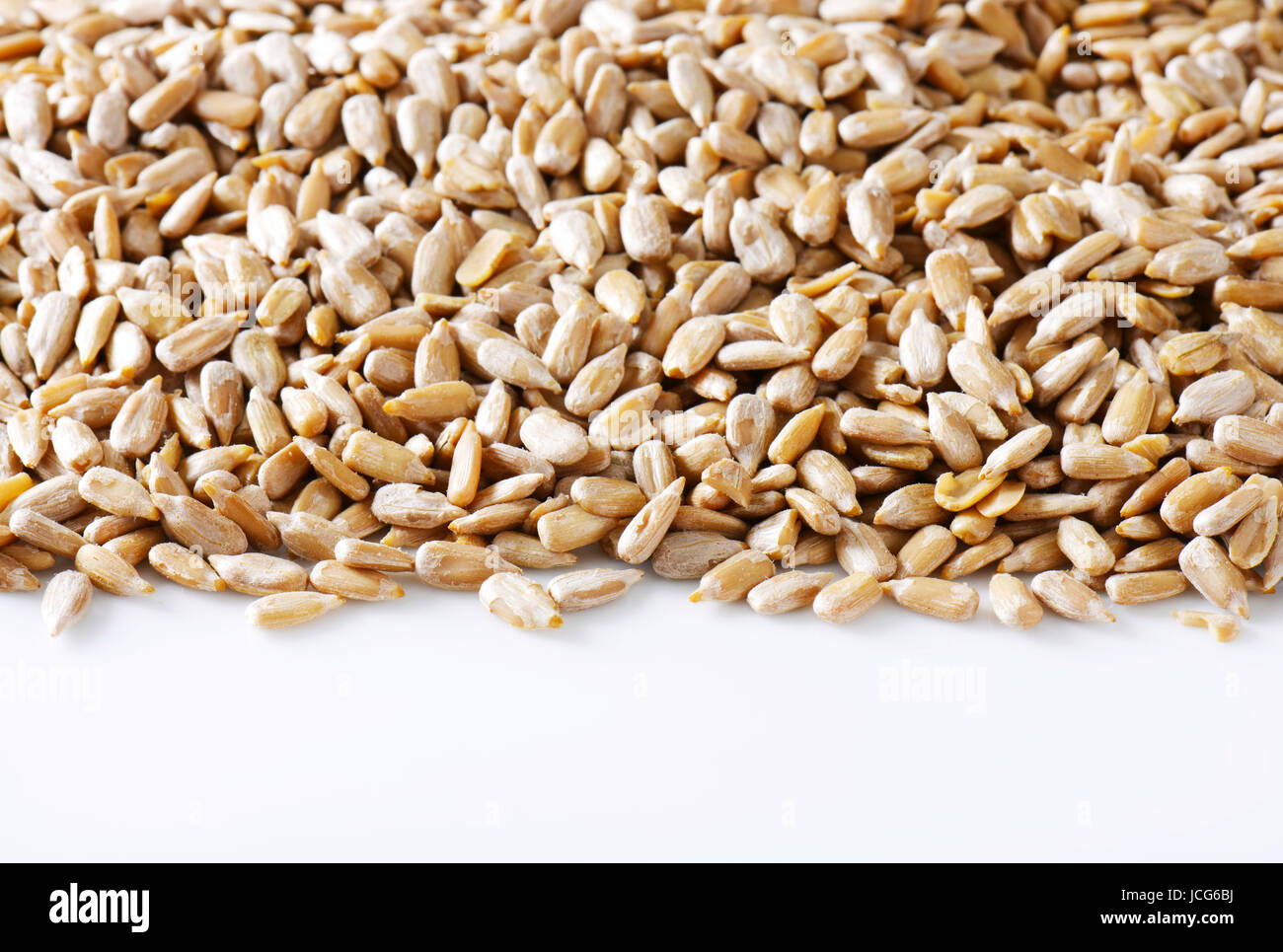 Raw hulled sunflower seed kernels Stock Photo - Alamy
