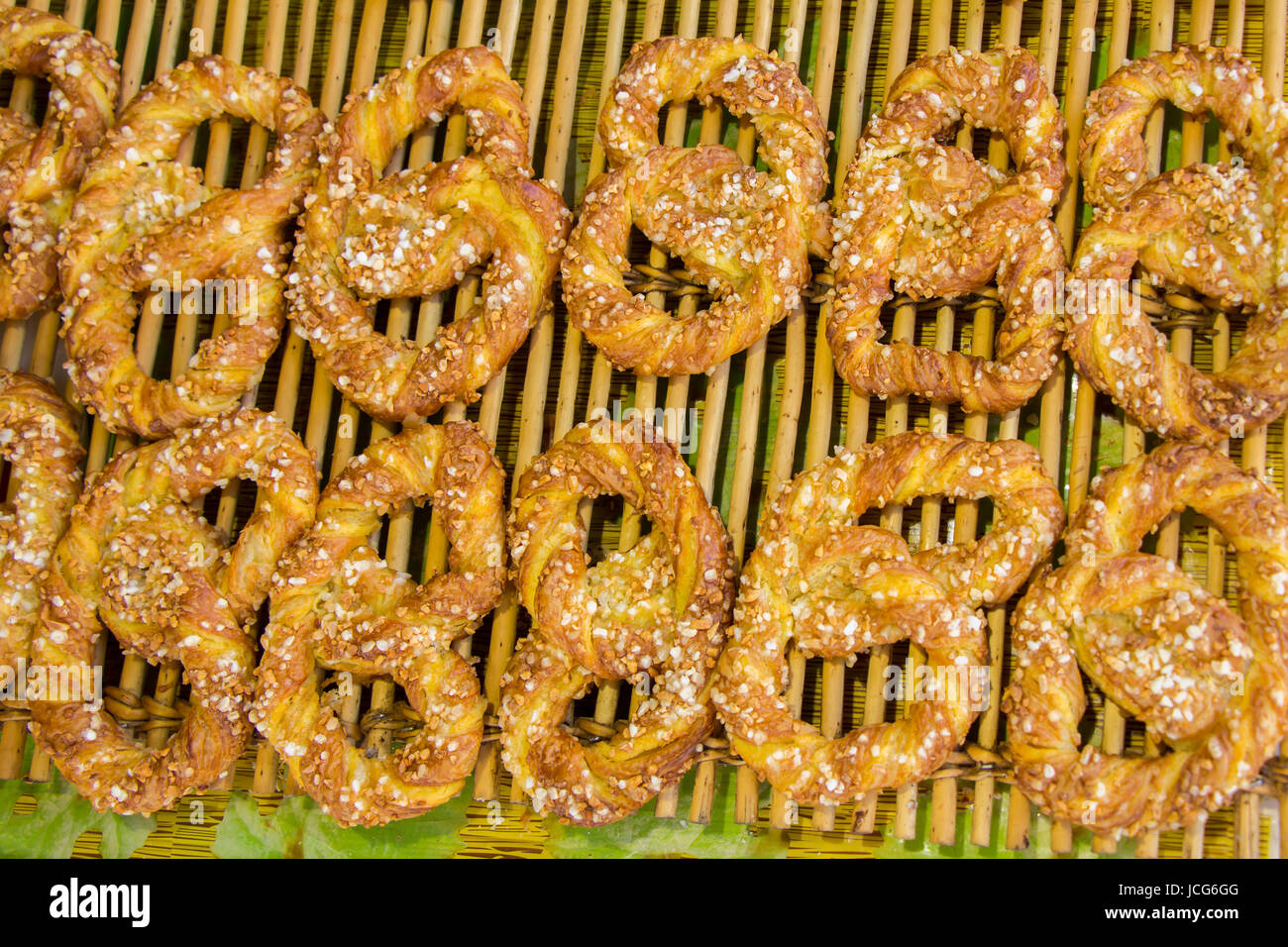 Bavarian pretzel street hi-res stock photography and images - Alamy