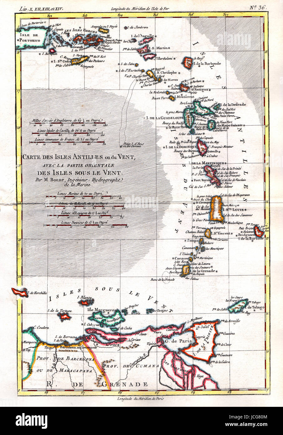 Barbados historical map High Resolution Stock Photography and Images ...