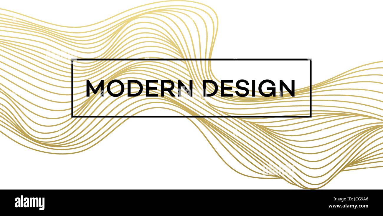 Decorative wave line Stock Vector Images - Alamy