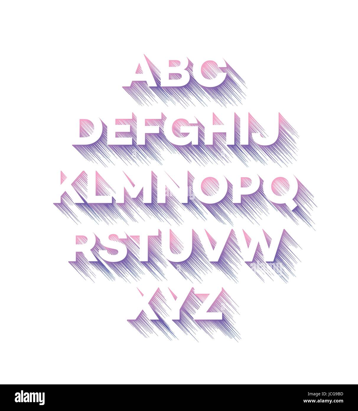 Neon alphabet hi-res stock photography and images - Alamy