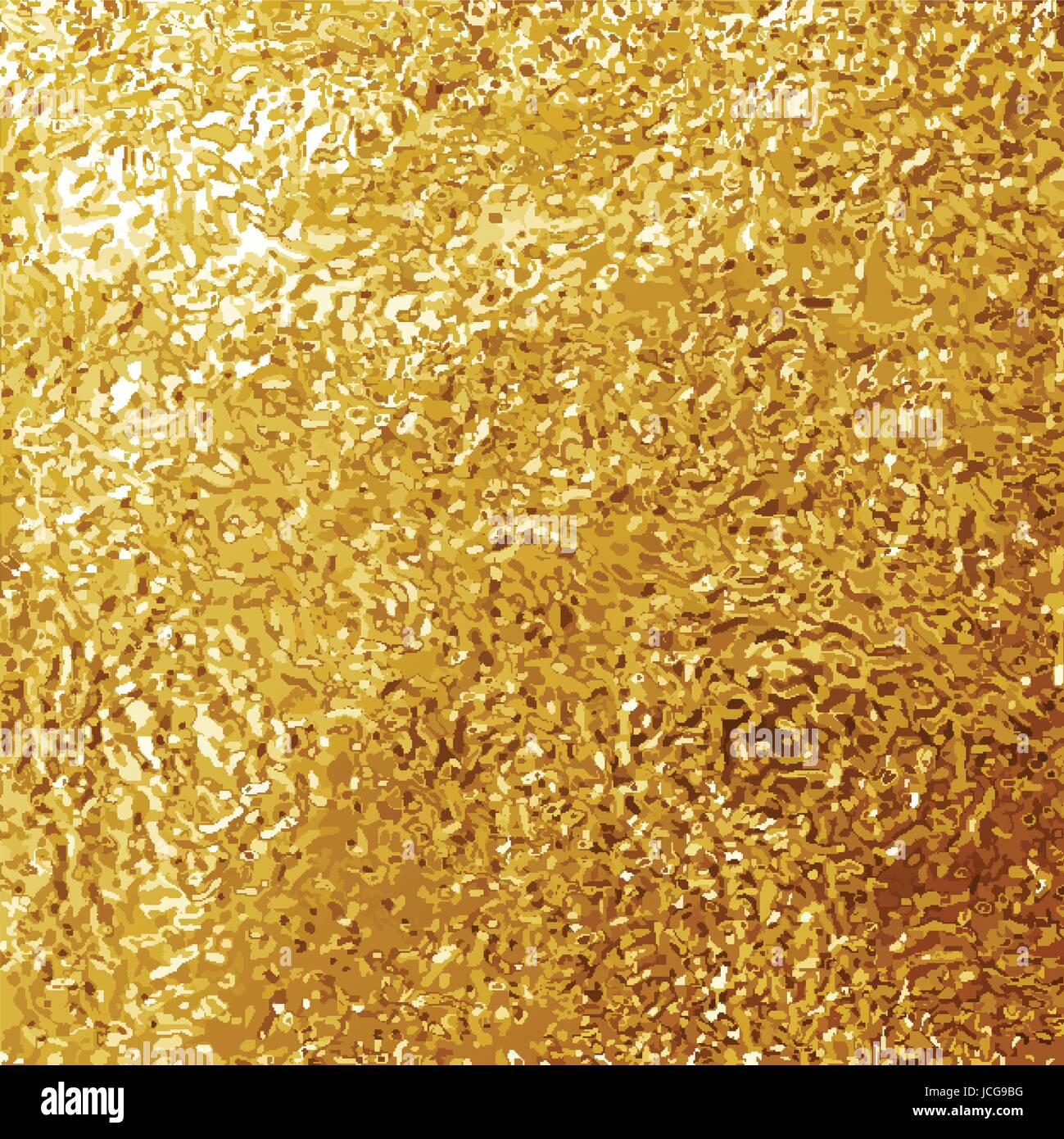 Golden foil texture background template. Vector illustration Stock ...