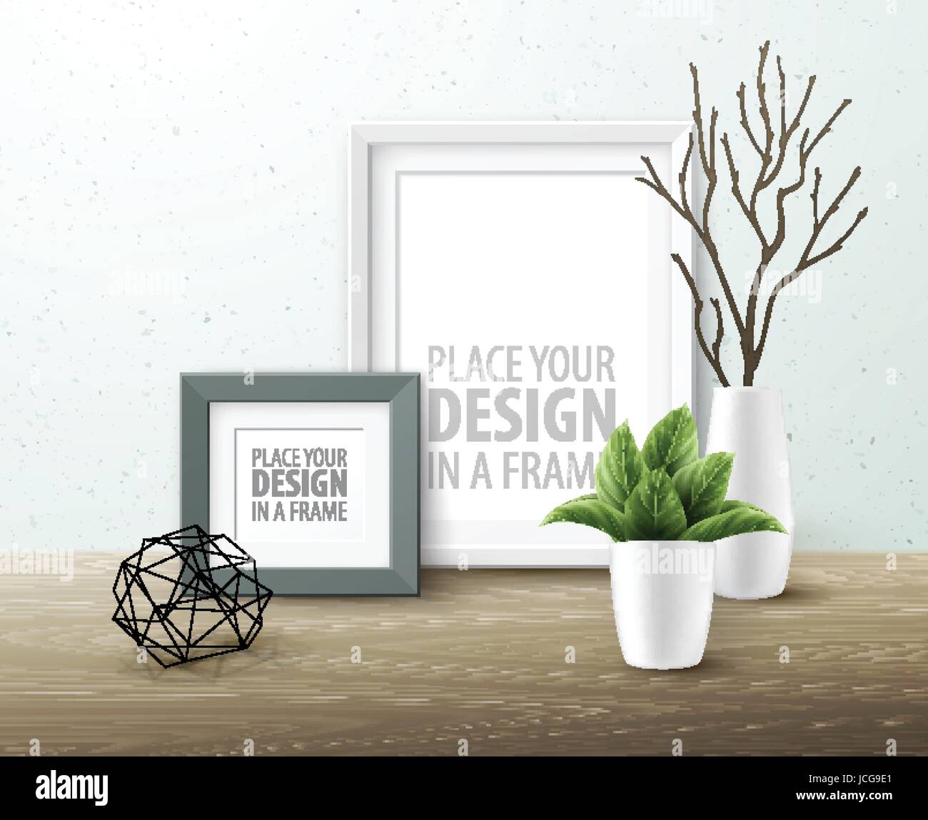 Mock up banner with Stock Vector Images - Alamy