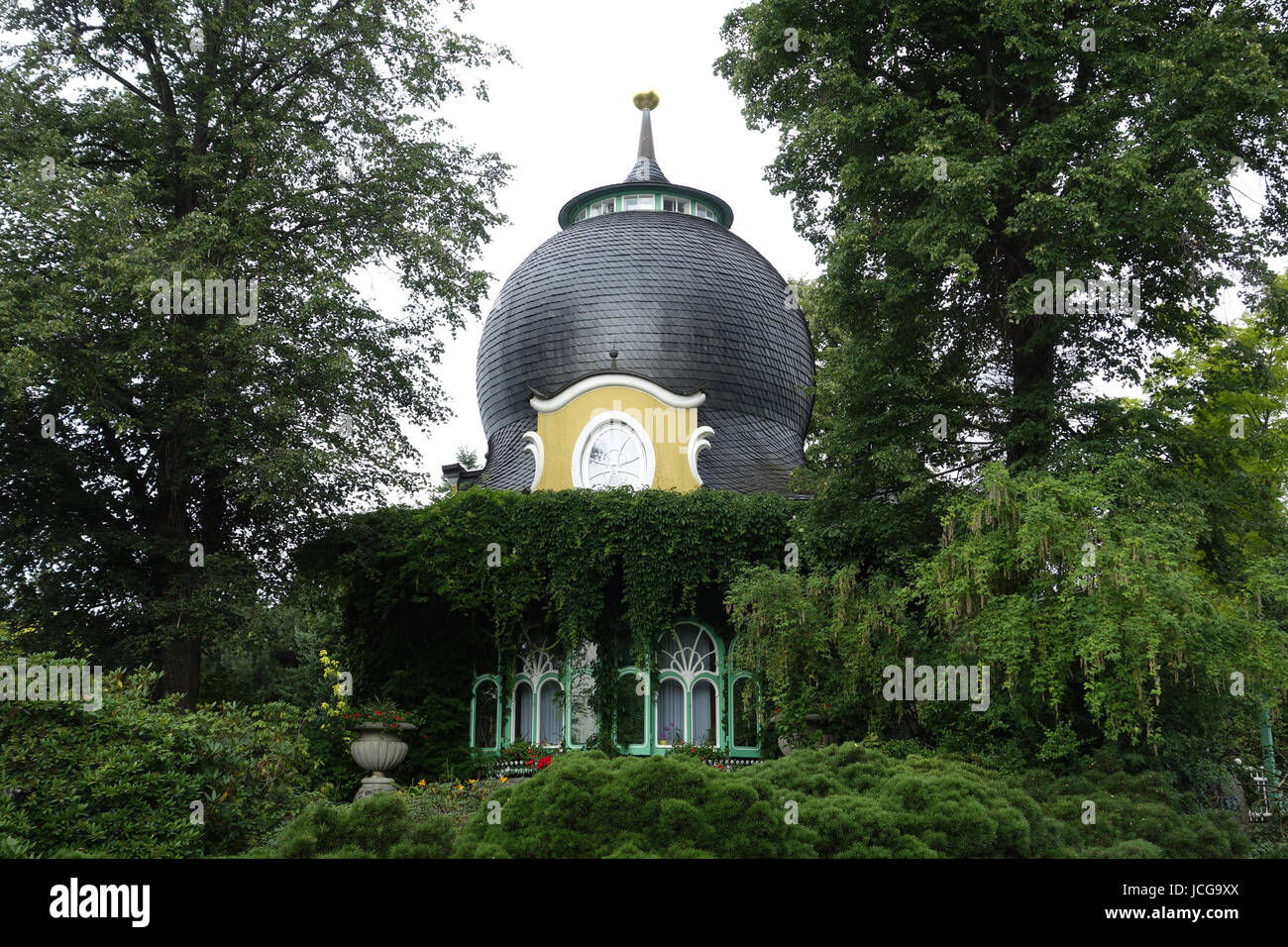 art nouveau villa Stock Photo - Alamy