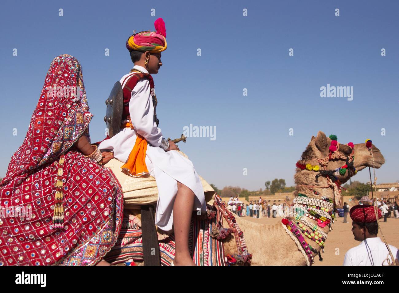 Girl riding a camel hi-res stock photography and images - Alamy