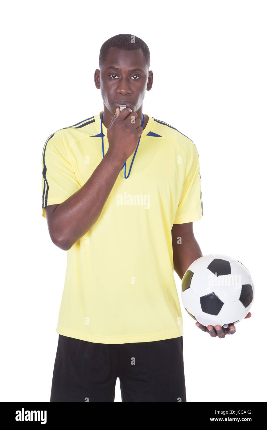 Soccer referee male cutout hi-res stock photography and images - Alamy