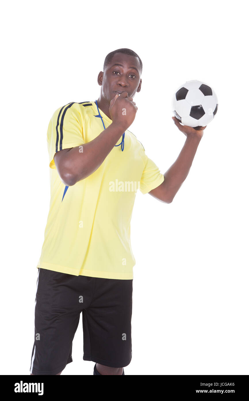 Soccer referee male cutout hi-res stock photography and images - Alamy