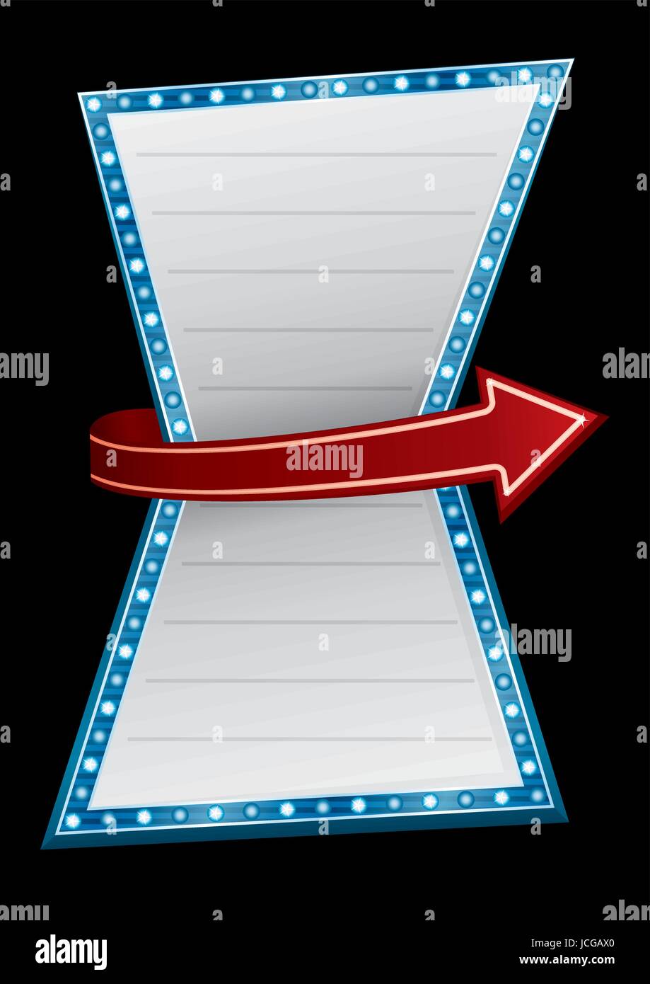 Vintage neon sign in Stock Vector Images - Alamy