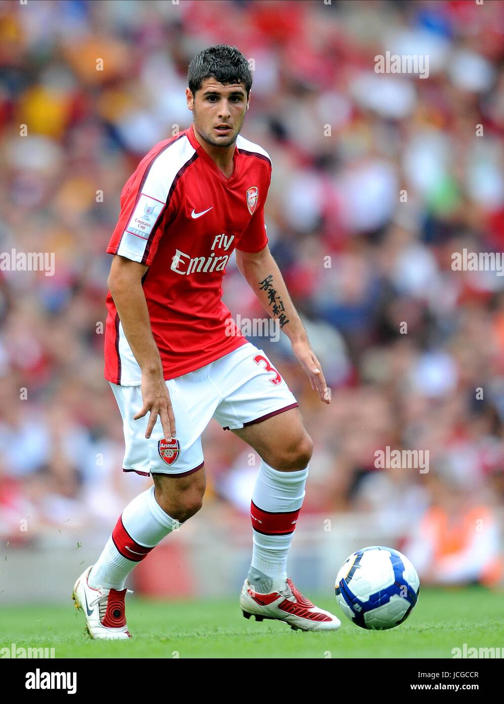 FRAN MERIDA ARSENAL ARSENAL V GLASGOW RANGERS EMIRATES STADIUM, LONDON ...