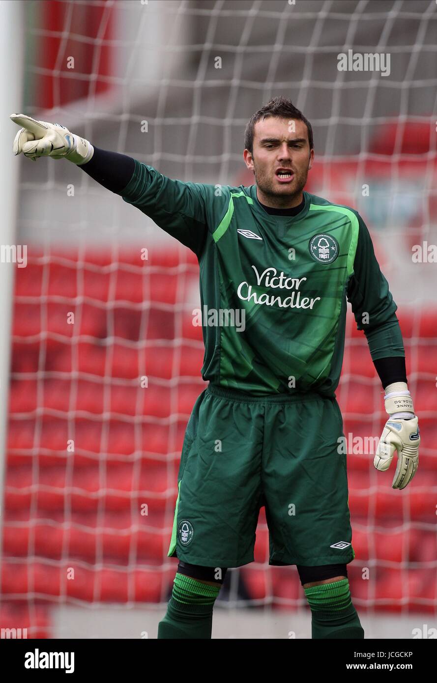 LEE CAMP NOTTINGHAM FOREST FC NOTTS FOREST V BIRMINGHAM CITY GROUND ...