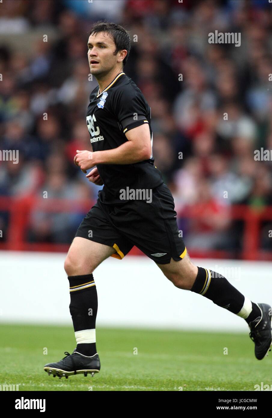 DAMIEN JOHNSON BIRMINGHAM CITY FC NOTTS FOREST V BIRMINGHAM CITY GROUND ...