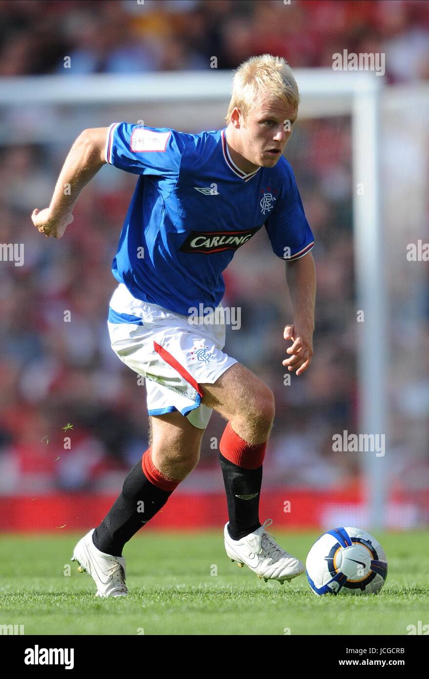 STEVEN NAISMITH GLASGOW RANGERS FC ARSENAL V GLASGOW RANGERS EMIRATES ...