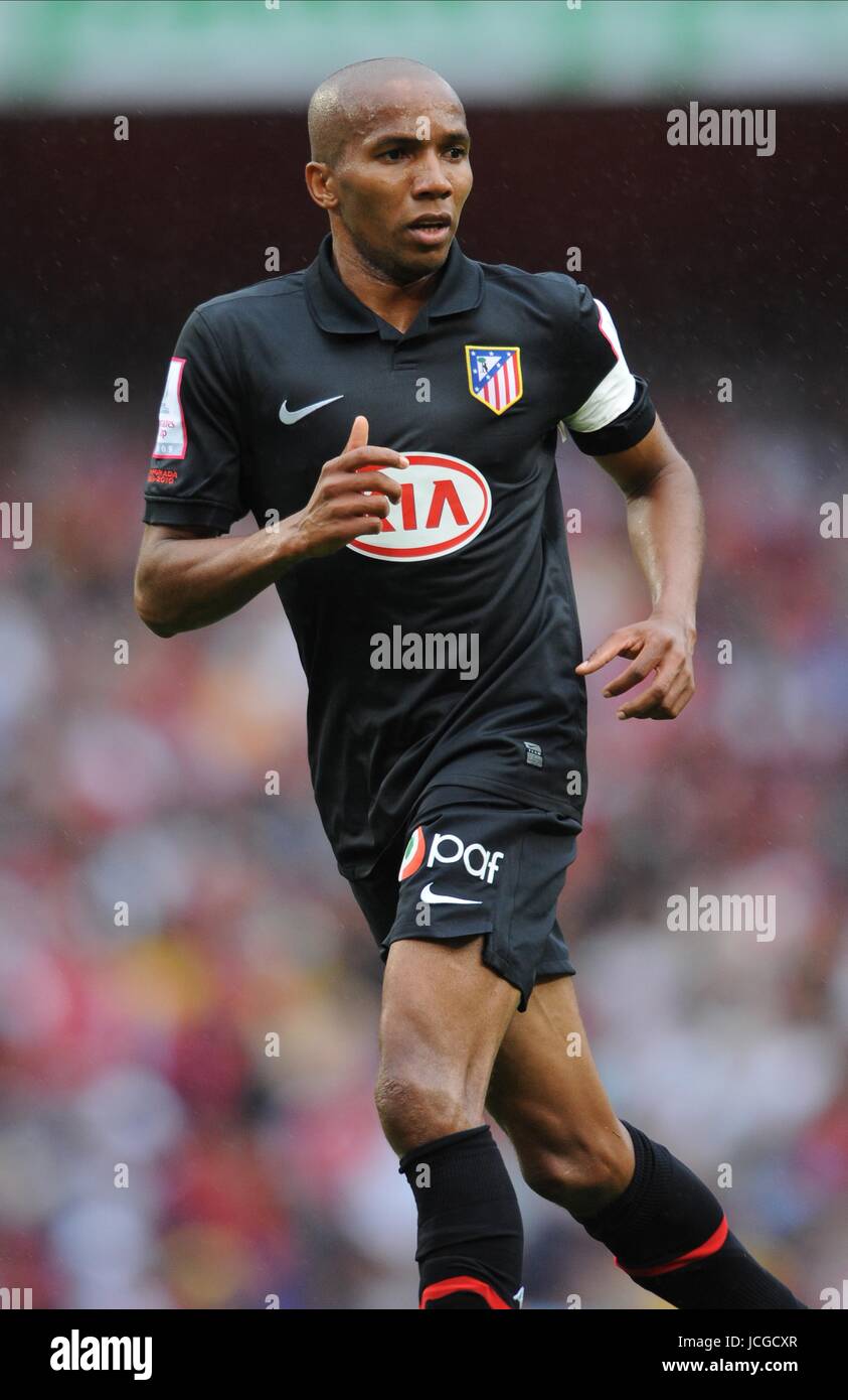 PAULO ASSUNCAO ATLETICO MADRID ARSENAL V ATHLETICO MADRID EMIRATES ...